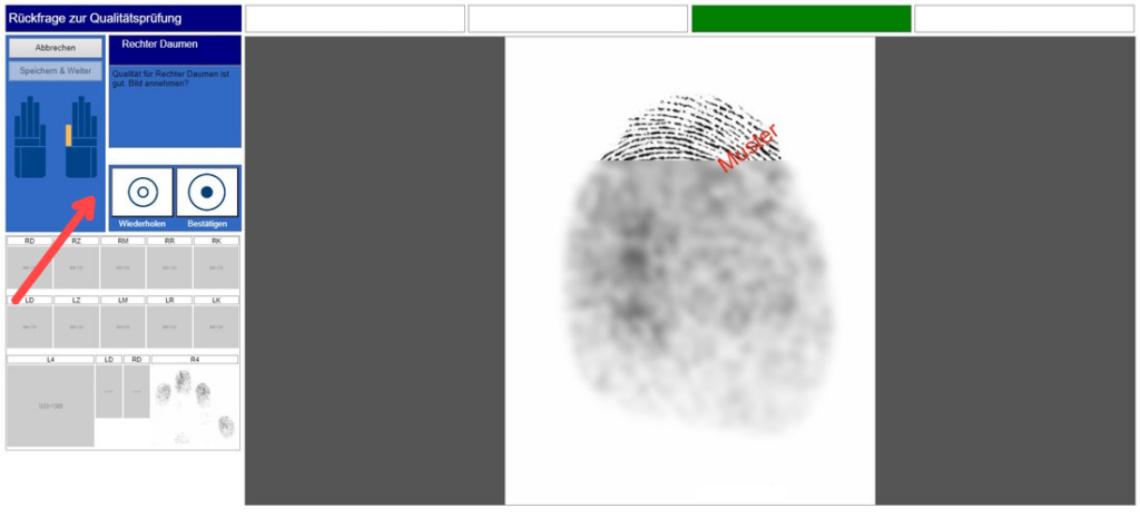 AZR Erstregistrierung - Ausländerzentralregister | LiveScan Web